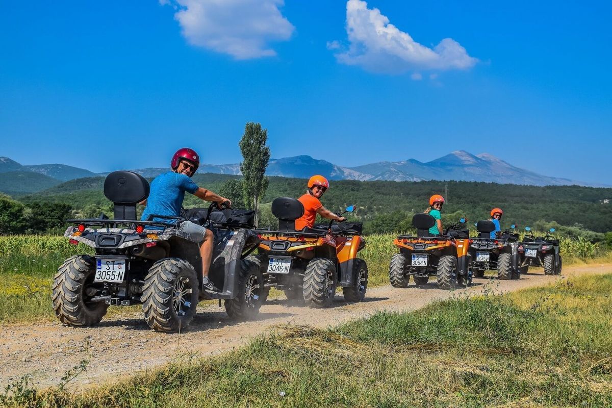 Kayaking and quad drive | Split Outdoor Adventure